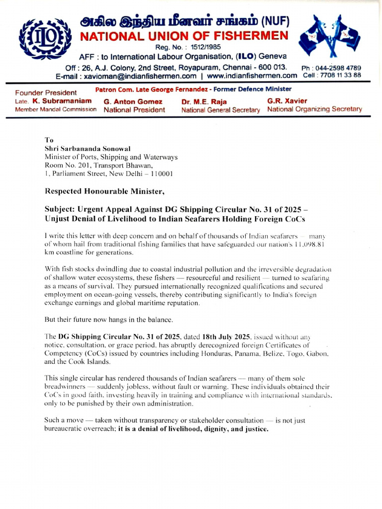 DGS Min of Ports | PDF