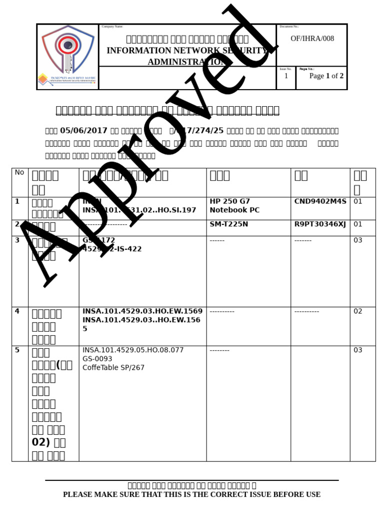 Device List | PDF