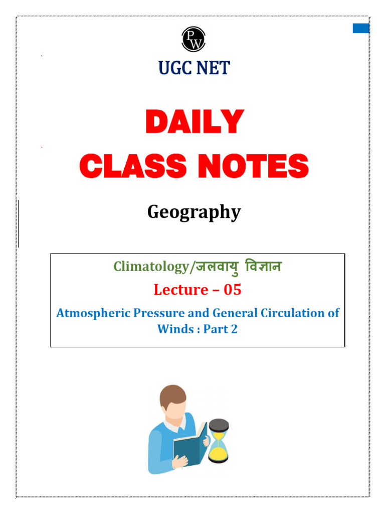 Climatology 05 Daily Class Notes | PDF | Wound | Atmosphere Of Earth