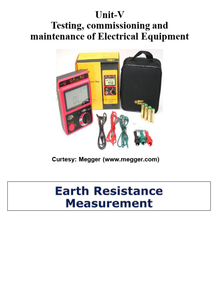 Electrical Equipment Testing & Maintenance | PDF | Corrosion | Electricity