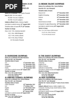 Circular For Dr. Homi Bhabha Competition 2025-26-28 | PDF