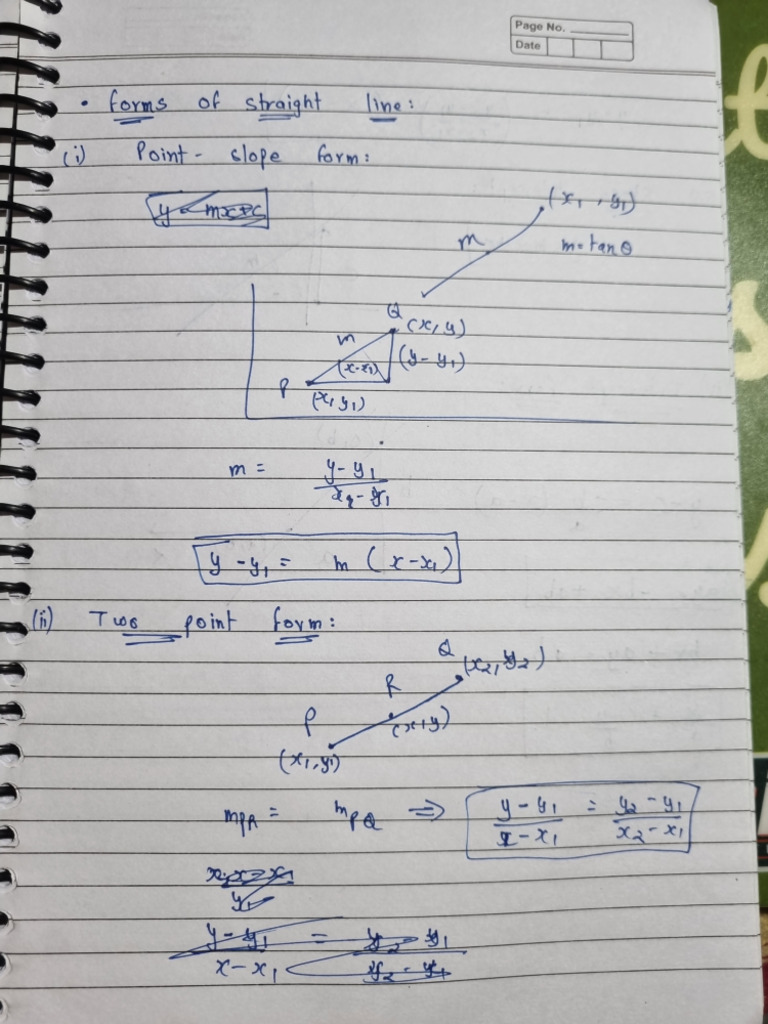 Straight Line | PDF