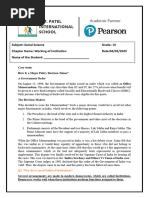 9 Civics CH 4 Working of Institutions | PDF | Government Of India ...