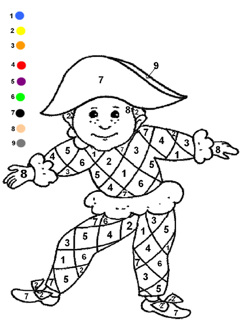 Carnaval Coloriage Code | PDF