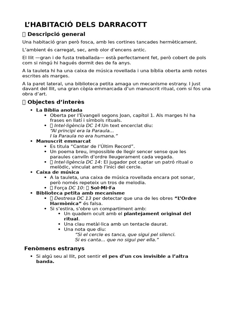 9 Habitació Darracott | PDF