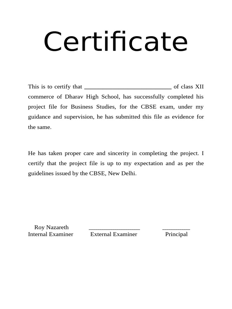 Cert + Ack | PDF