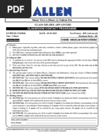 PW Real Test Series Paper 4 English | PDF