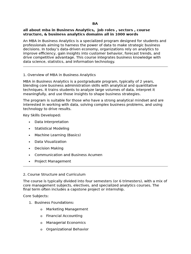 Business Analutics Specialization | PDF | Analytics | Business Intelligence