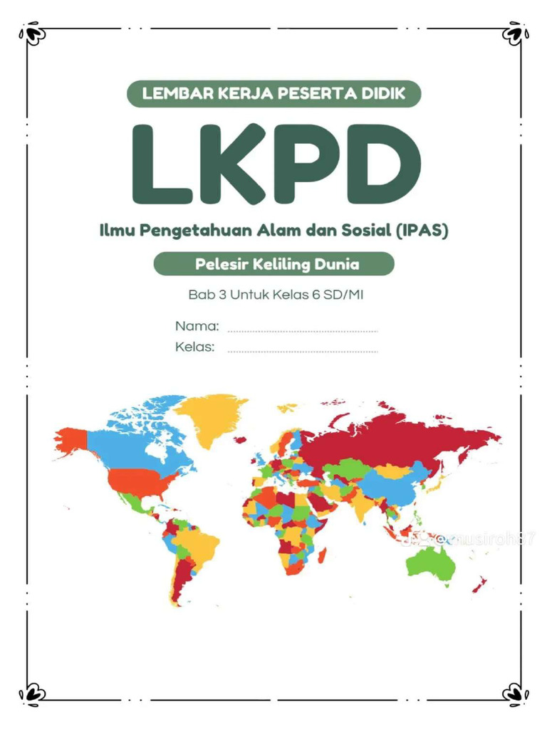 LKPD IPAS BAB 3 | PDF