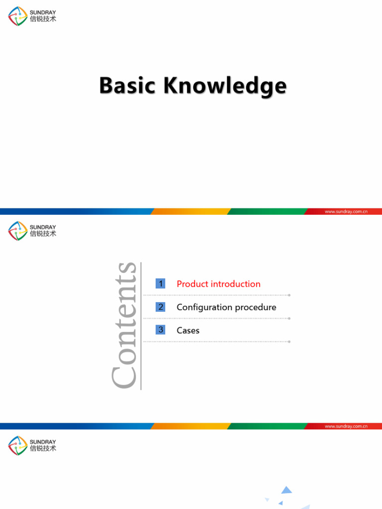 Sundray - WLAN - v3.1 - Bscic Knowledge | PDF | Ip Address | Computer Network