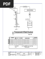 Electrical Riser Diagram Example | PDF | Wire | Equipment