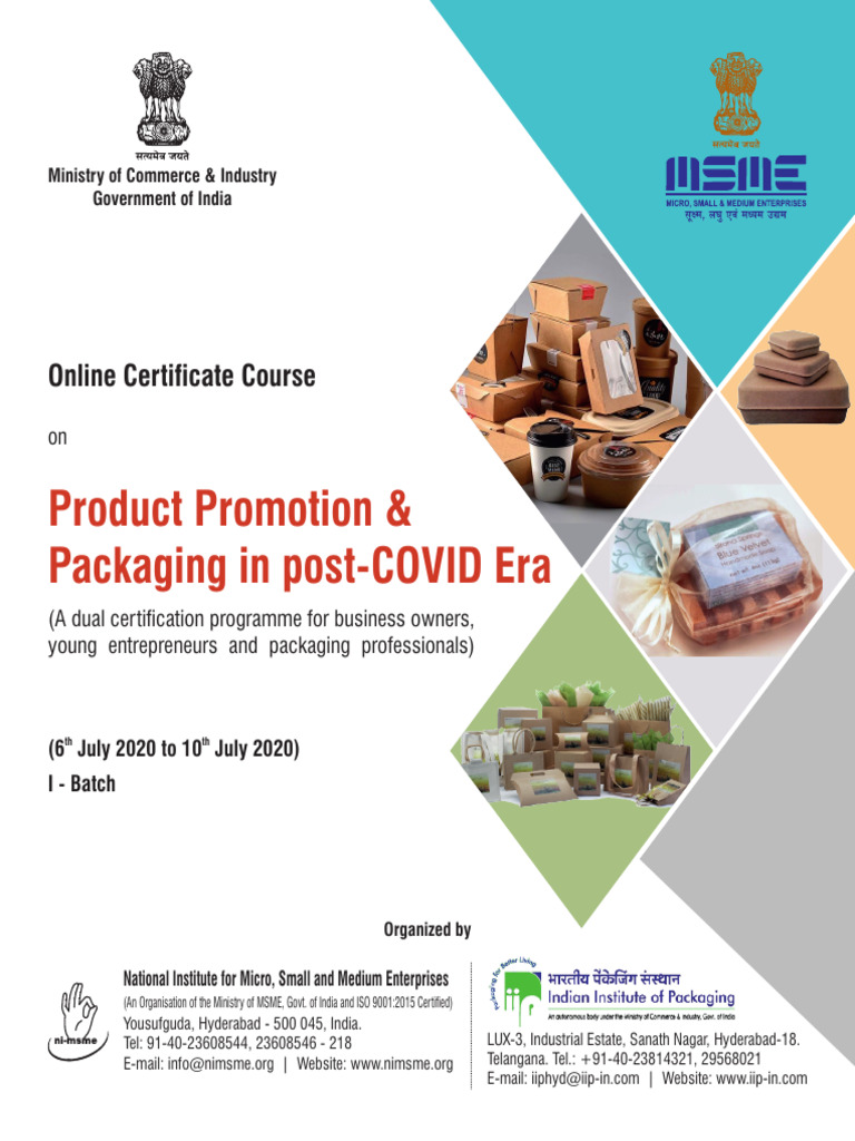 Product Promotion Packaging Covid 19 Brochure (6) 2238 | PDF ...