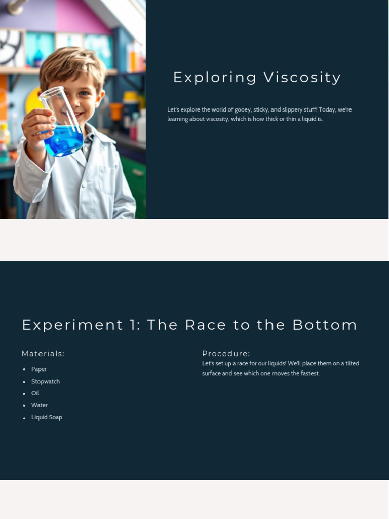 Understanding Viscosity Through Experiments | PDF