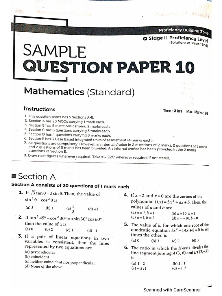 Maths - PP 6 | PDF