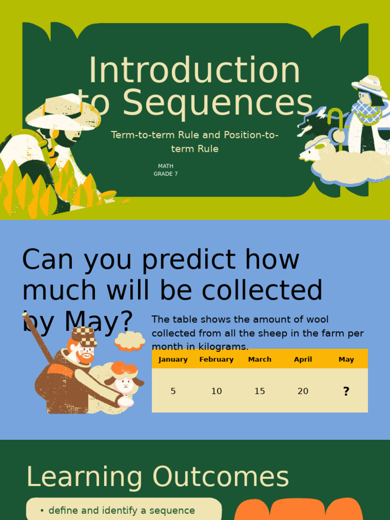 Sequences: Term-to-Term & Position Rules | PDF | Mathematics