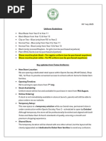 Uniform Returned Form | PDF