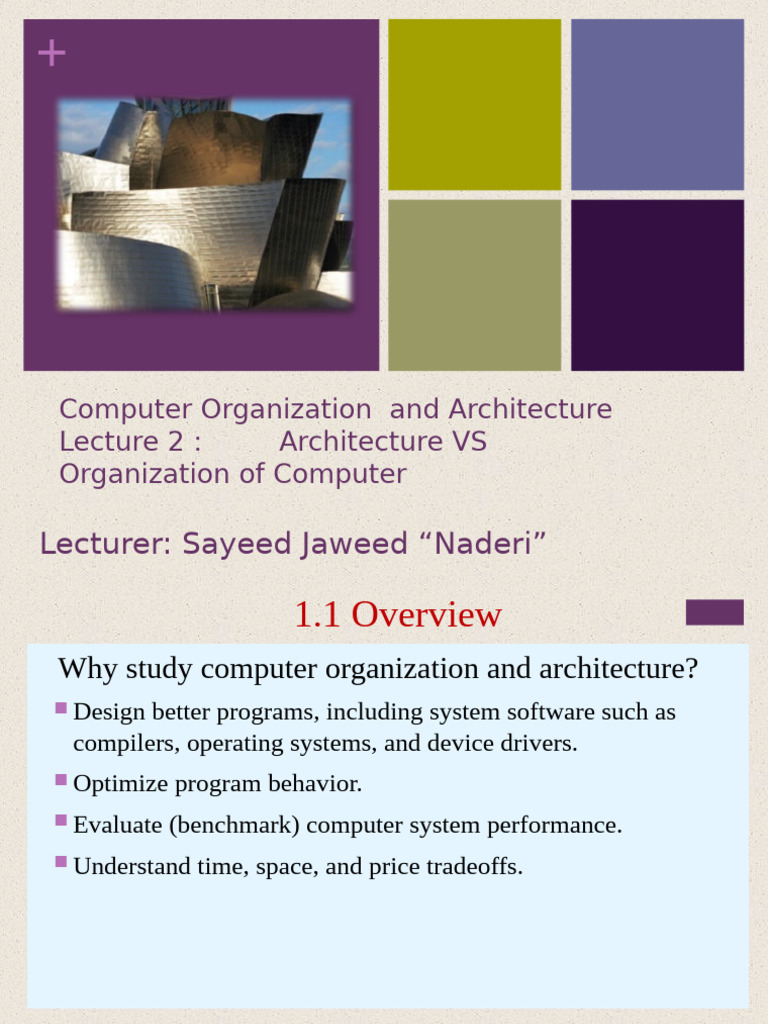 Chapter 2# Computer Organization and Architecture | PDF | Central Processing Unit | Computer ...