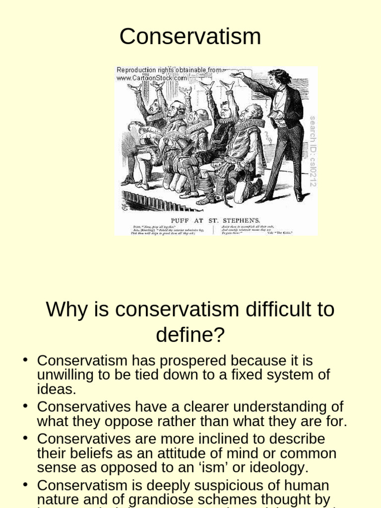 Conservatism 110622034400 Phpapp01 | PDF | Conservatism | Neoconservatism