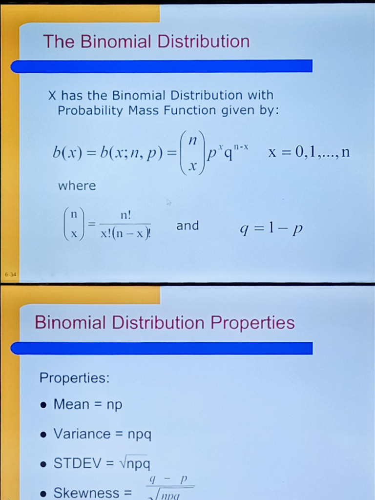Discrete Probability Distributions Part Iii Pdf Probability