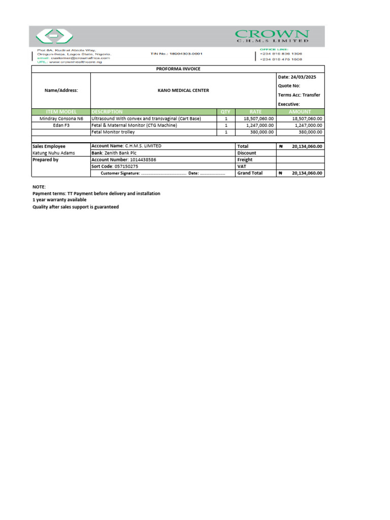 KMC - Ultrasound and Fetal Monitor PFI | PDF