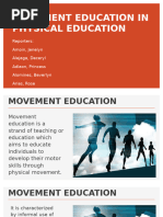 Concepts and Elements of Movements Education | PDF