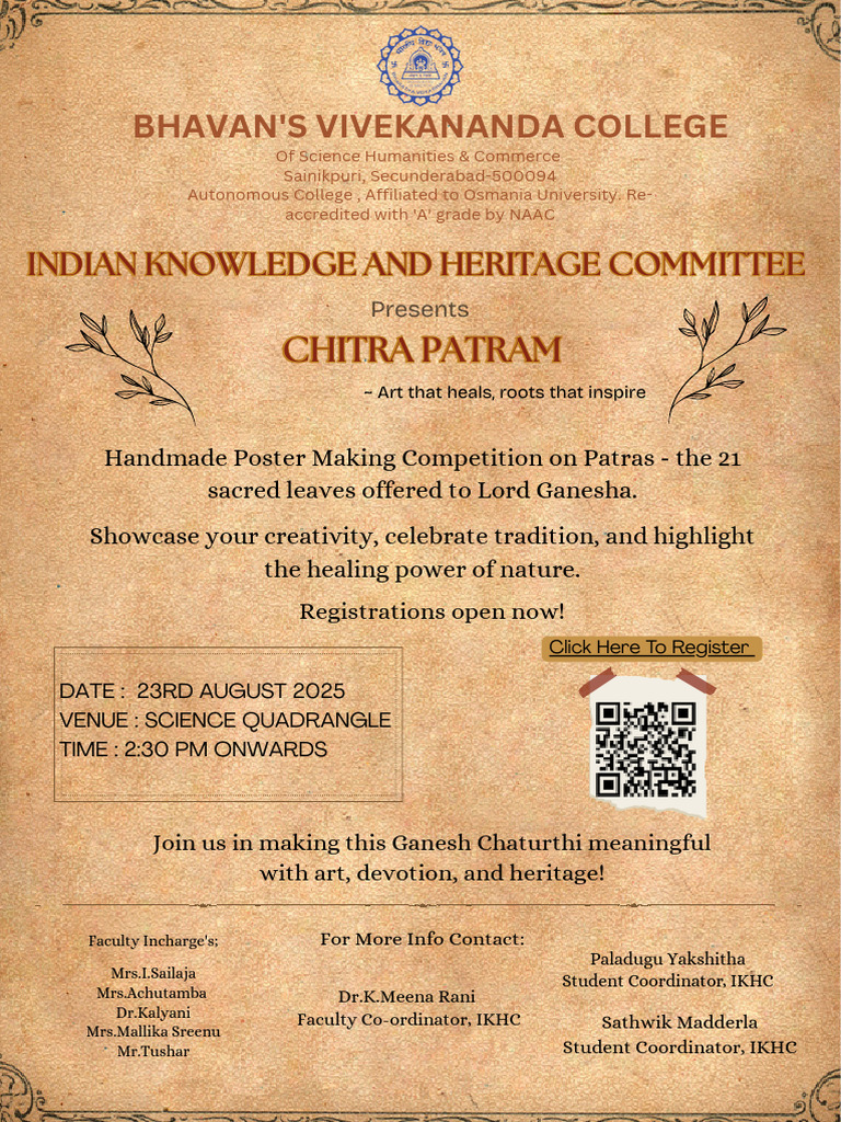 Chitra Patram IKHC | PDF