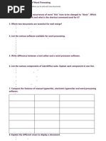 LibreOffice Writer Full Questions With Answers | PDF | Microsoft Word ...