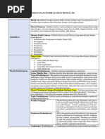 Template Pembelajaran Mendalam + KBC | PDF
