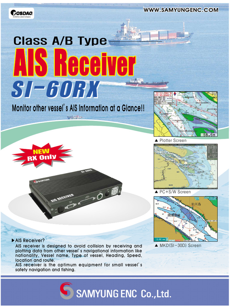SI-60RX AIS Receiver Specifications | PDF | Telecommunications ...
