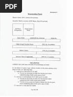 Marriage Declaration Form - Assam | PDF