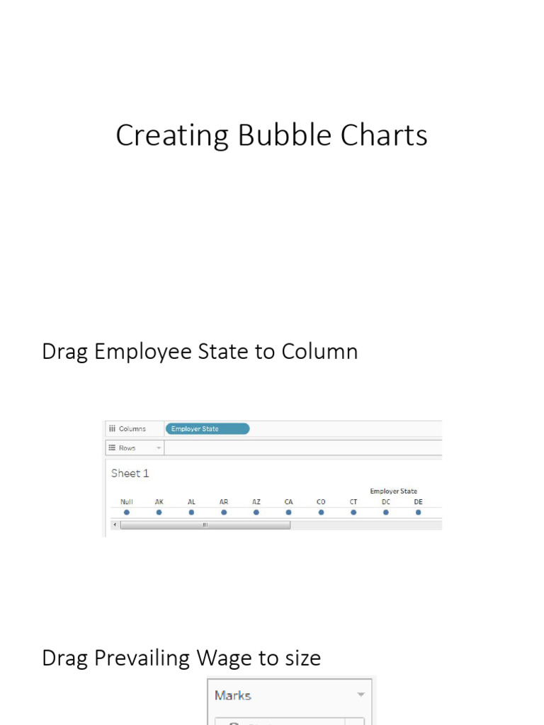 Creating Bubble Charts | PDF