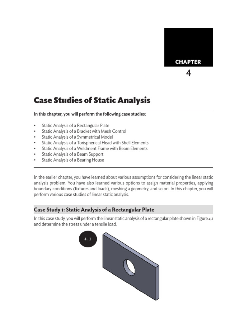 Static Analysis Case Studies Overview | PDF | Stress (Mechanics ...