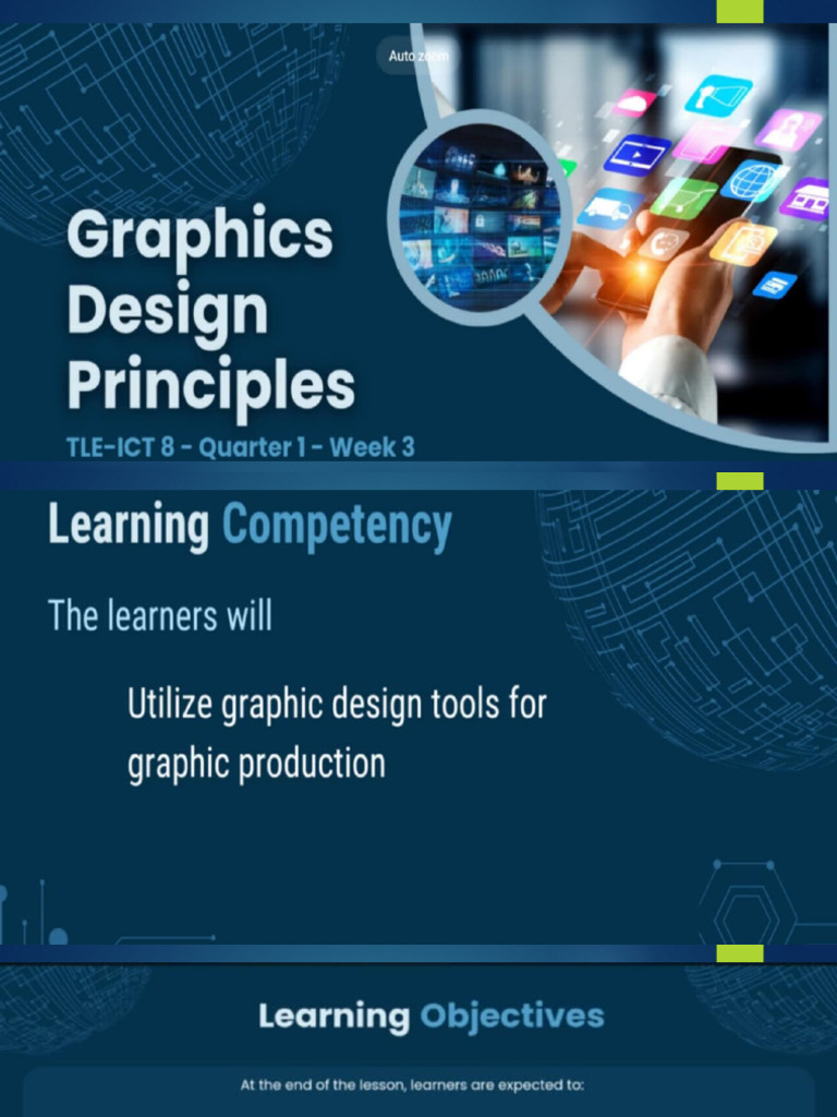 TLE-ICT8-Q1-WK3- GRAPICS DESIGN PRINCIPLE | PDF