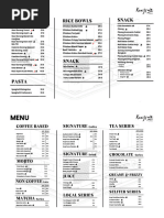 Sushi Hiro Menu and Price List | PDF | Cooking, Food & Wine