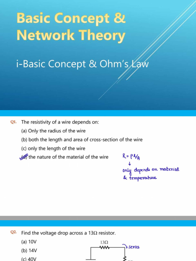 Basic Electrical Engineering Episode 01 | PDF
