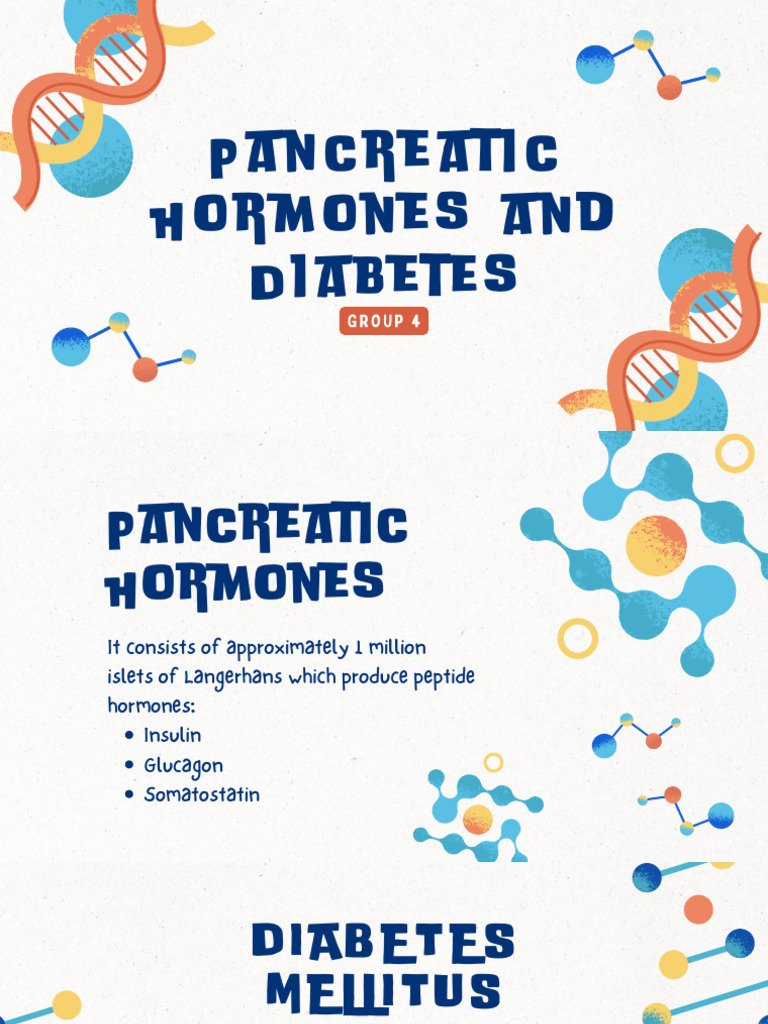 Pancreatic Hormones and Diabetes Overview | PDF | Insulin | Diabetes