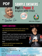 UASA English Writing: Parts 6 & 7 Guide | PDF