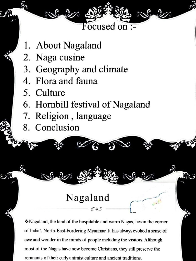 Nagaland Culture File | PDF
