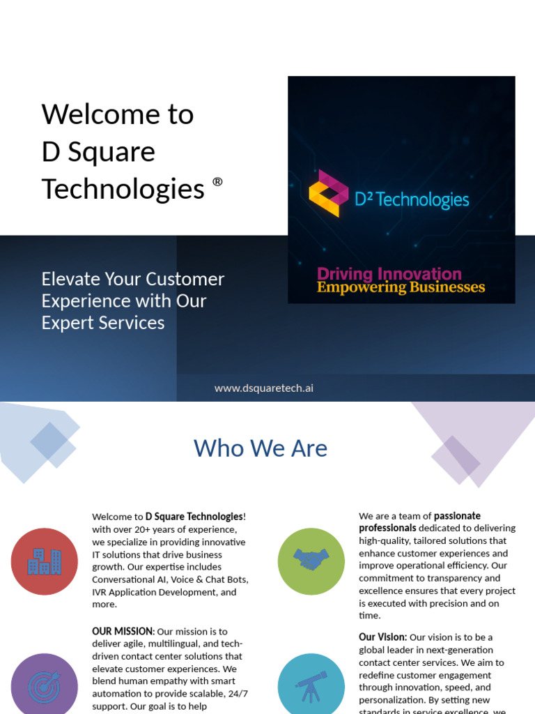D Square Technologies Intro (Revised) | PDF | Cloud Computing ...