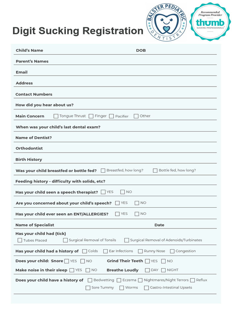 BPD TSP Registration Form | PDF