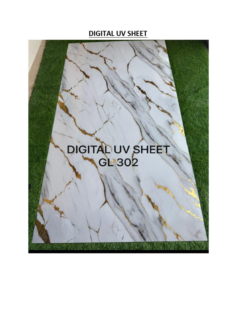 WC Uv Sheets | PDF