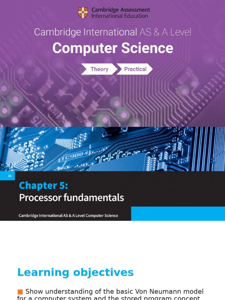Chapter 5-Processor Fundamentals | PDF | Central Processing Unit | Usb