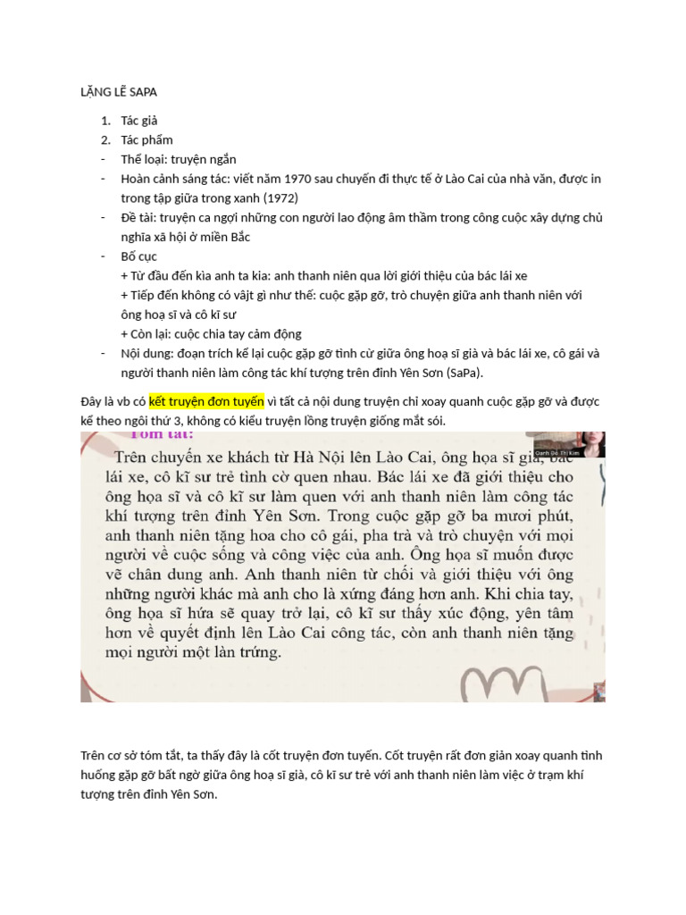 Lặng Lẽ Sapa | PDF