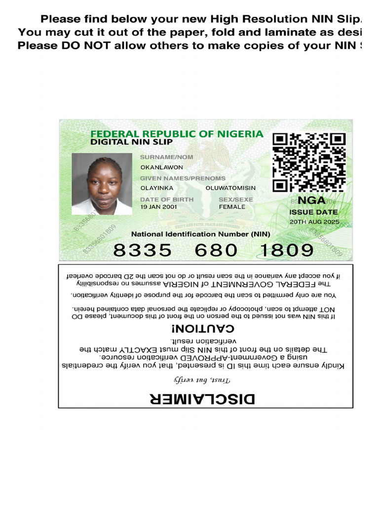 Olayinka | PDF
