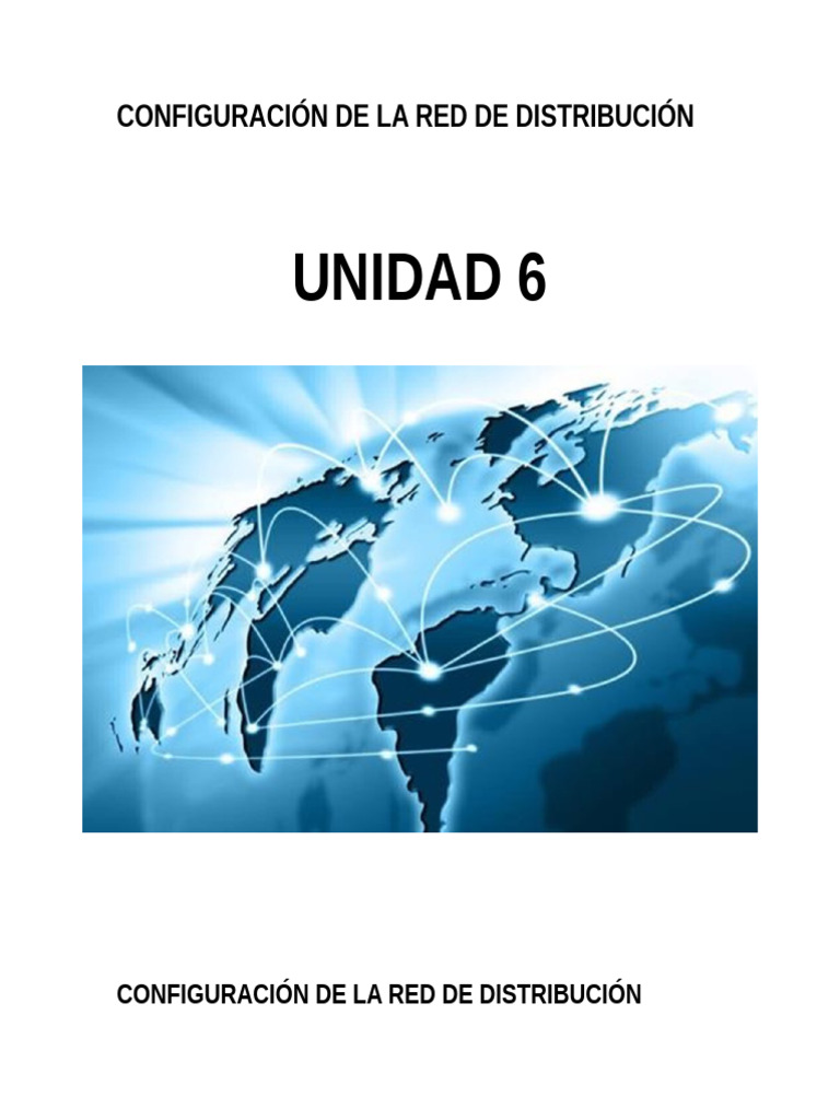 Unidad 6 Configuración de La Red de Distribución | PDF | Logística ...