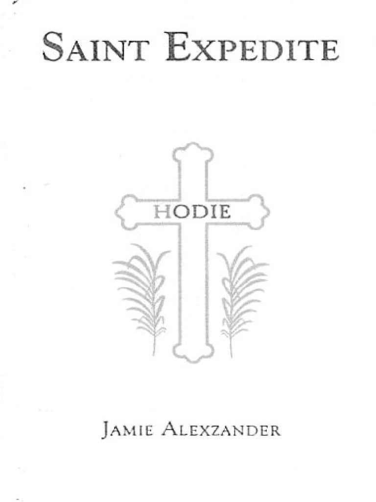 Saint Expedite by Jamie Alexzander | PDF