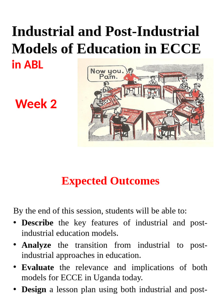 Industrial and Post-Industrial Models of Education in ECCE | PDF ...