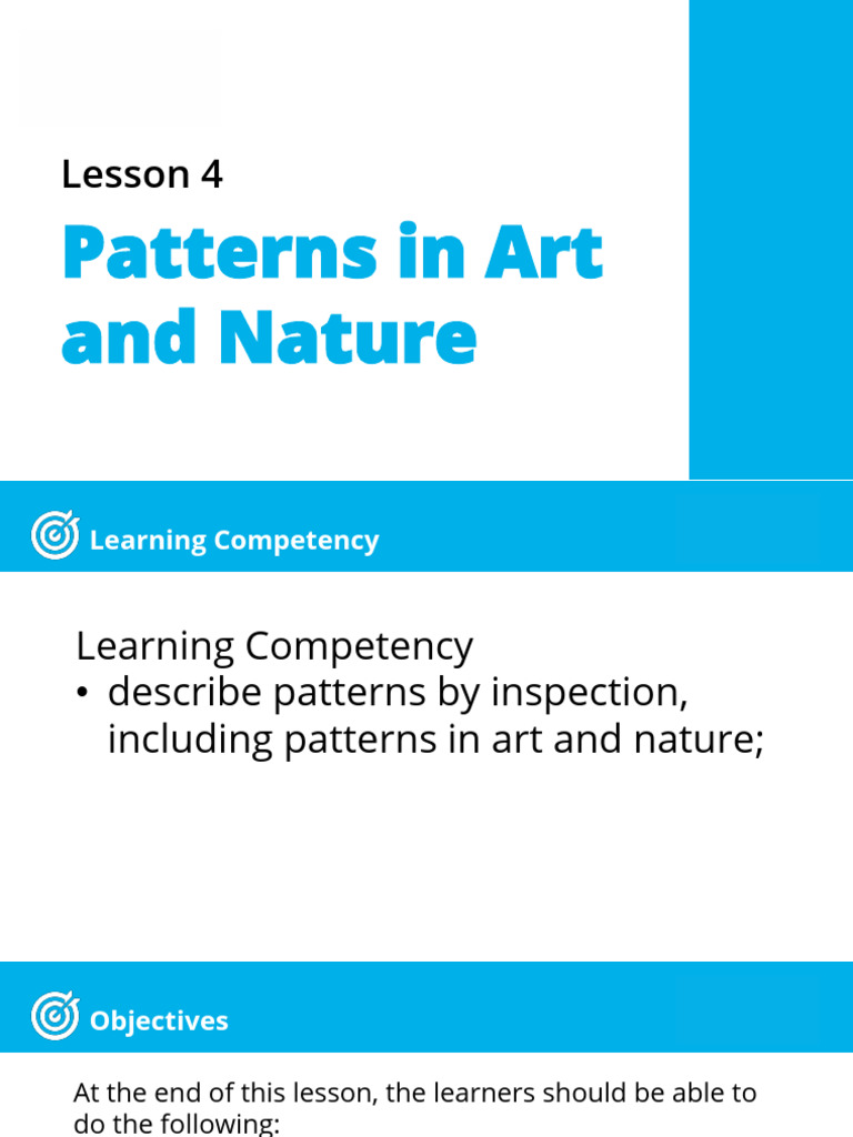 Patterns in Art and Nature Explained | PDF | Pattern | Symmetry