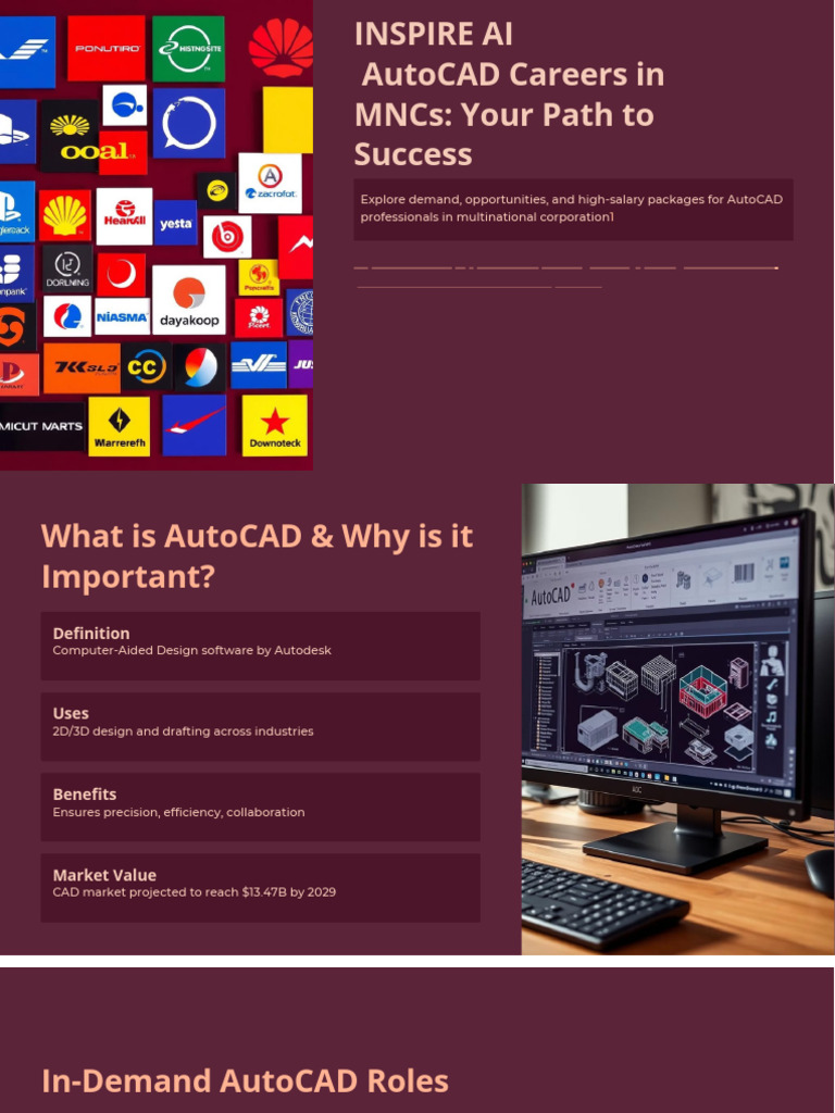 AutoCAD Careers: High Demand & Salaries | PDF | Computer Aided Design ...