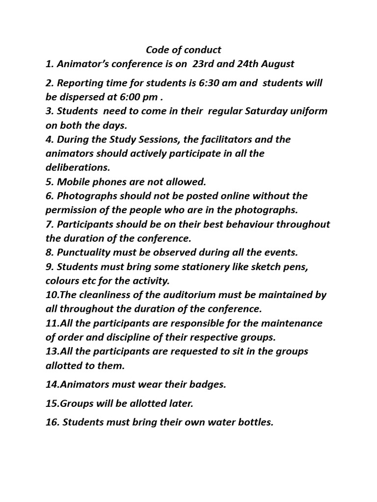 Code of Conduct (1) .Jpeg | PDF
